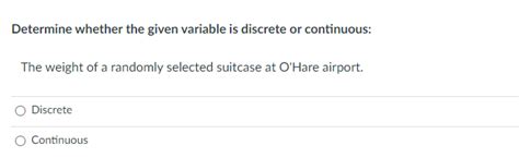 Solved Determine If The Underlined Numerical Value Is A Chegg