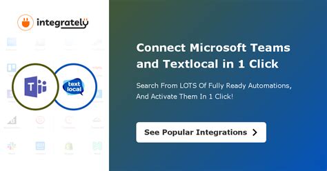 Microsoft Teams Textlocal Integration 1 Integrations ️