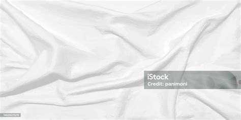 흰색 주름진 천 밝은 드레이프 배경입니다 그림 같은 주름 벡터 디자인 아트 0명에 대한 스톡 벡터 아트 및 기타 이미지 0명 곡선 골동품 Istock