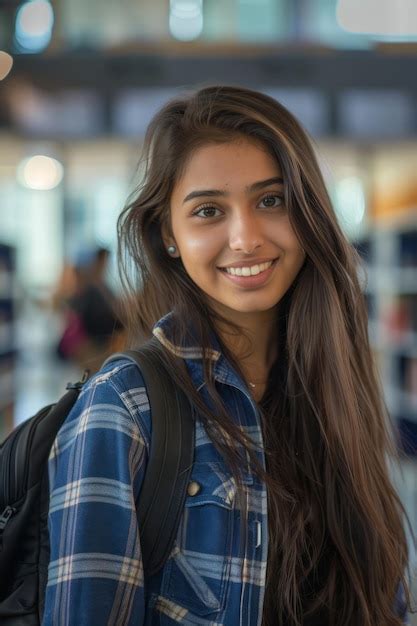 En La Moderna Universidad O Biblioteca Del Campus De La Universidad Una