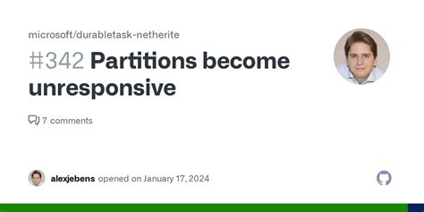 Partitions Become Unresponsive · Issue 342 · Microsoftdurabletask