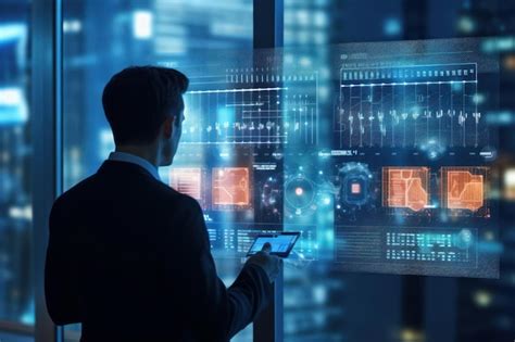 Premium Photo Data Science Analyzing Developing Software Big Data Visualization