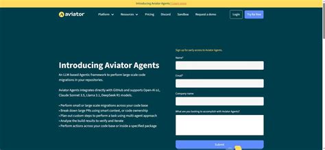 Aviator Agents ，an Ai Powered Framework To Streamline Large Scale Code Migrations Directly