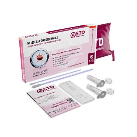 Gonorrhea At Home Rapid Self Test Kit