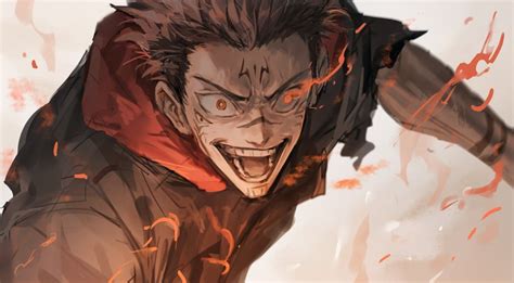 Ryoumen Sukuna Jujutsu Kaisen Drawn By Woshihedawei Danbooru