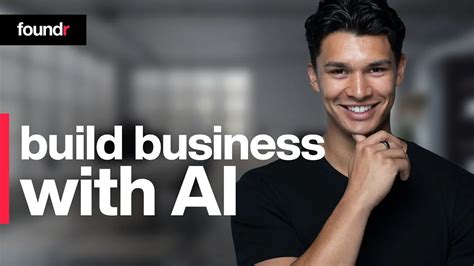 how i start a business using ai