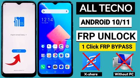 All Tecno Android 10 11 Frp Bypass Remove Google Account Lock Without PC New Method 2024 YouTube