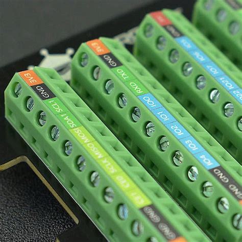 Gpio Terminal Block Hat With Led Indicators The Pi Hut