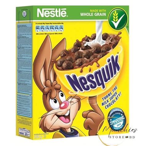 Order Now Nestlé Nesquik Whole Grain Healthy Chocolate Cereal Import