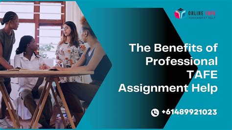 The Benefits Of Professional Tafe Assignment Help By Daisy Jones Medium