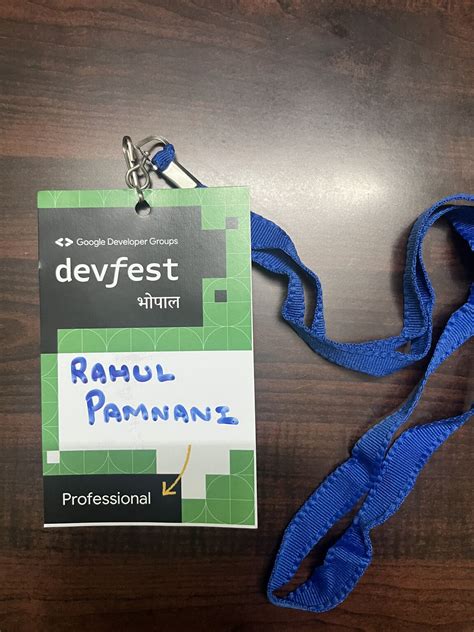Rahul Pamnani On Linkedin Devfest2023 Devfest Devfestbhopal