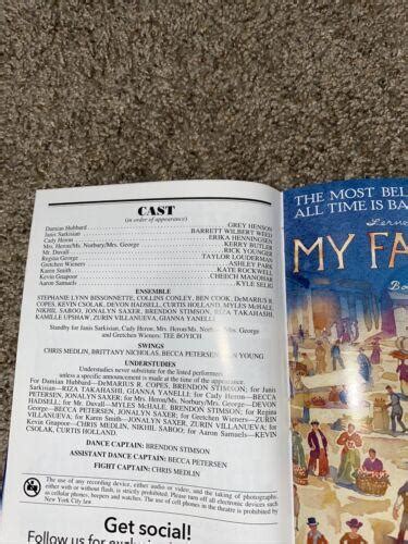 Mean Girls Obc Signed Playbill 3820890410