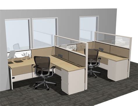 Haworth 6x6 Office Cubicle Design Contemporary Office Furniture How