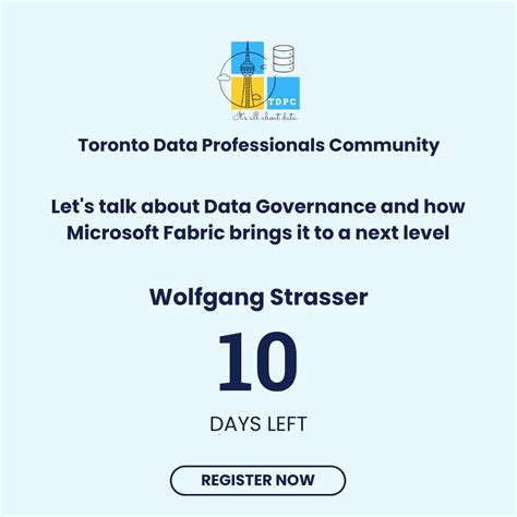 toronto data professionals community on linkedin datagovernance