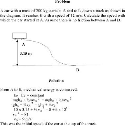 the energy conservation problem this problem is slightly more difficult download scientific