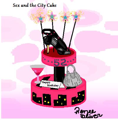 Sex And The City Birthday Cake By Missmagicx On Deviantart