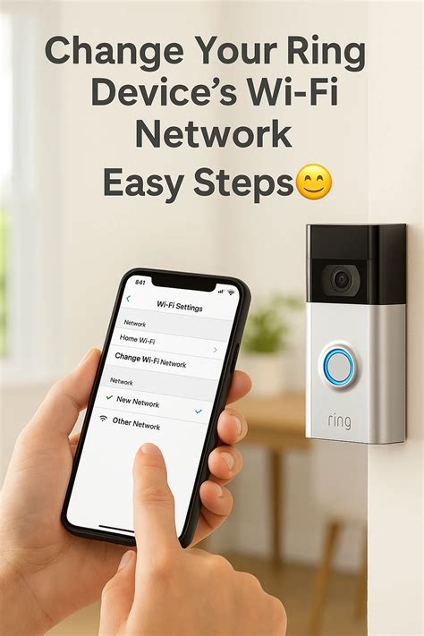 How To Change Wifi Network On Ring A Step By Step Guide