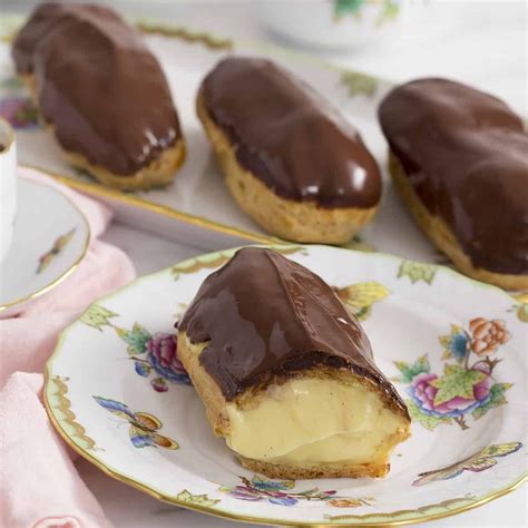 Pastry Cream Preppy Kitchen Eclair Recipe Pastry Cream Macaron Recipe