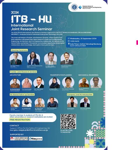 2024 Itb Hu International Joint Research Seminar Institut Teknologi
