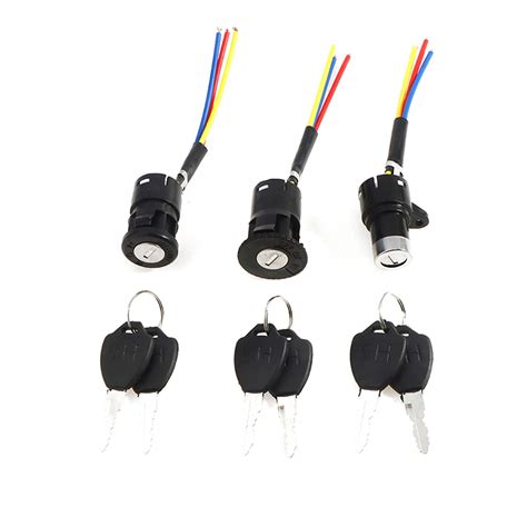 Ebike Battery Heavy Duty E Bike Ignition Key Switch Universal On Off