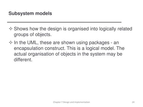 Ppt Chapter 7 Design And Implementation Powerpoint Presentation Free Download Id4125986