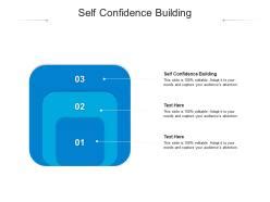 Self Confidence Building Ppt Powerpoint Presentation Slides Styles Cpb Presentation Graphics