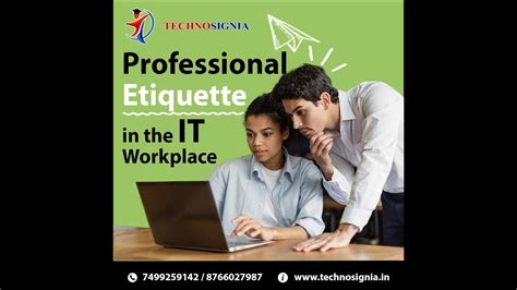 Technosignia Mallinath Sir As He Decodes Professional Etiquette In The
