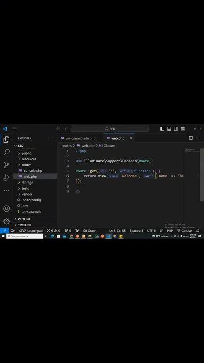 Passing Data Dynamically To Views In Laravel Youtube