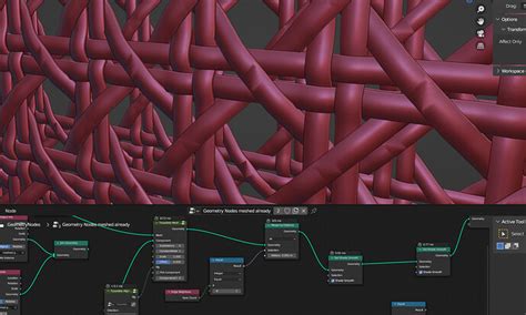 Geometry Nodes Tesselate Mesh Dissolve Edges Vertices Modeling Blender Artists Community