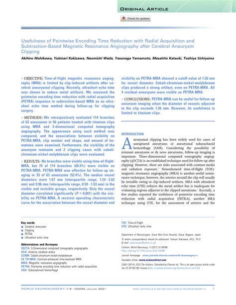 Pdf Usefulness Of Pointwise Encoding Time Reduction With Radial