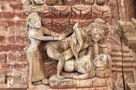 Erotic Wooden Carvings In A Temple By Stocksy Contributor Bisual Studio Stocksy