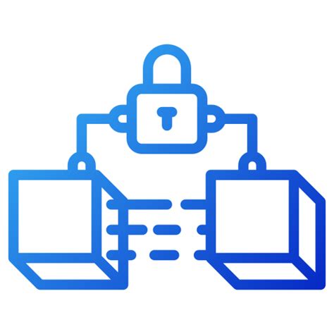 encryption generic gradient outline icon