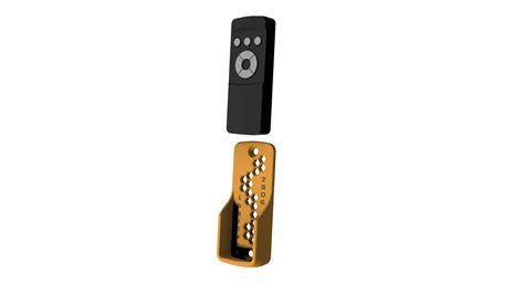 Logitech Z906 Remote Control Holder Von Veracon Kostenloses Stl Modell Herunterladen