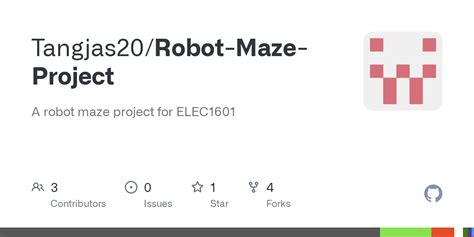 GitHub Tangjas Robot Maze Project A Robot Maze Project For ELEC