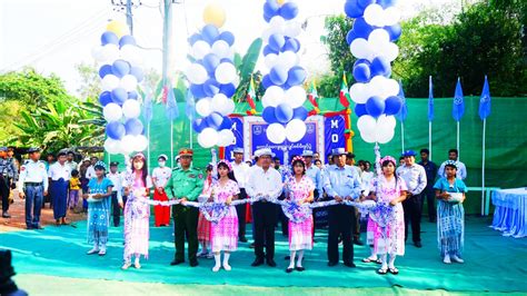 ၇၈ နှစ်မြောက် တပ်မြောက်တပ်မတော်နေ့ကို ကြိုဆိုဂုဏ်ပြုသောအားဖြင့် တောင်စုကျေးရွာလျှပ်စစ်မီး ဖွင့