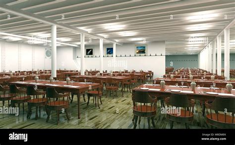 Inside The Titanic 2nd Class