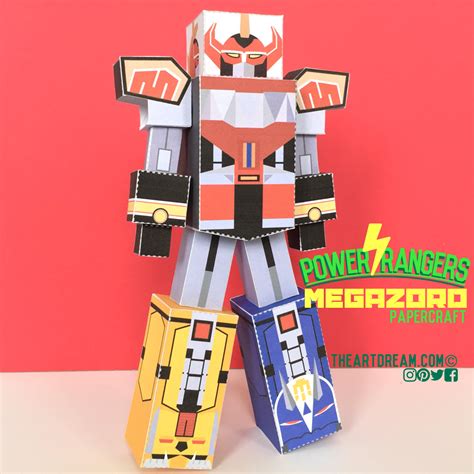 13 Easy Power Rangers Papercraft Solo Hermosas