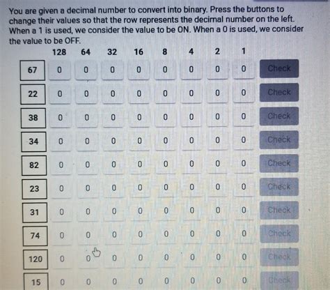 Solved You Are Given A Decimal Number To Convert Into Chegg