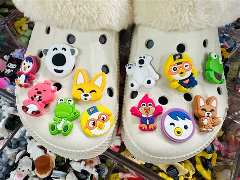 당일발송 빽여사 뽀로로와 친구들 지비츠 세트 12pcs 뽀로로 포비 크롱 에디 루피 패티 뽀로로와친구들 에이블리