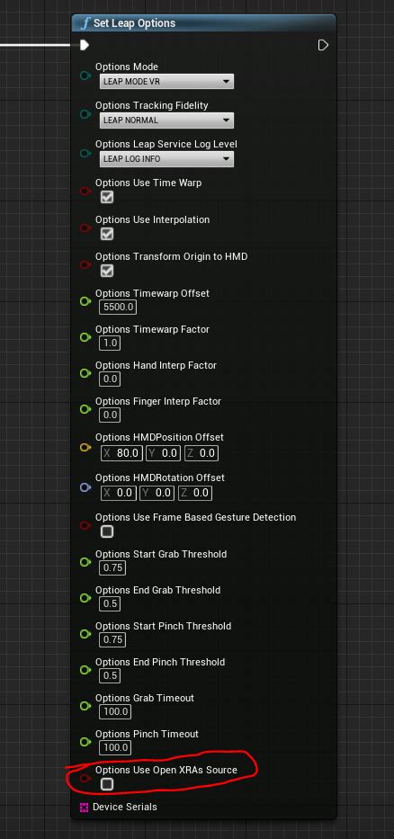 Openxr Support Ultraleap Documentation