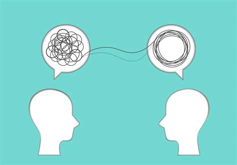 Head Sign With Speech Bubble And Doodle Line Understand Question Mental Problem Solving