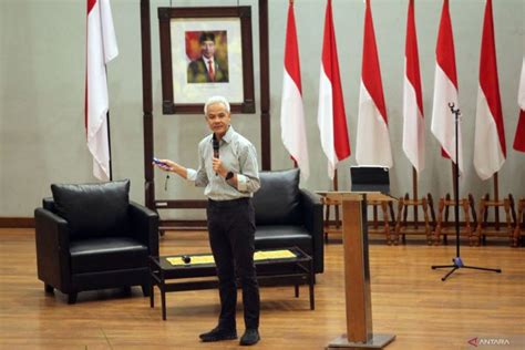 Kuliah Kebangsaan Ganjar Pranowo di Universitas Indonesia - ANTARA News