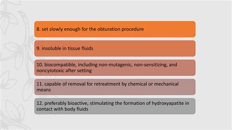 Endodontic Sealers Classification And Typespptx