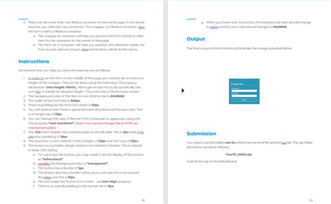Solved Make Css Style Html Code