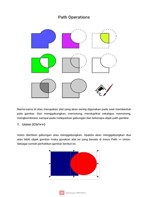 Path Operations Inkscape K12 Pdf