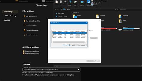 Webdav Wont Connect To Windows File Explorer ℹ️ Support Nextcloud