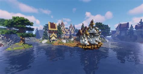 Cute Server Spawn Minecraft Map