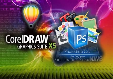 مقایسه کاربردی نرم‌افزارهای طراحی گرافیک فتوشاپ در مقابل کورل دراو فرادرس مجله‌