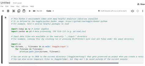 Using Kaggle In Machine Learning Projects