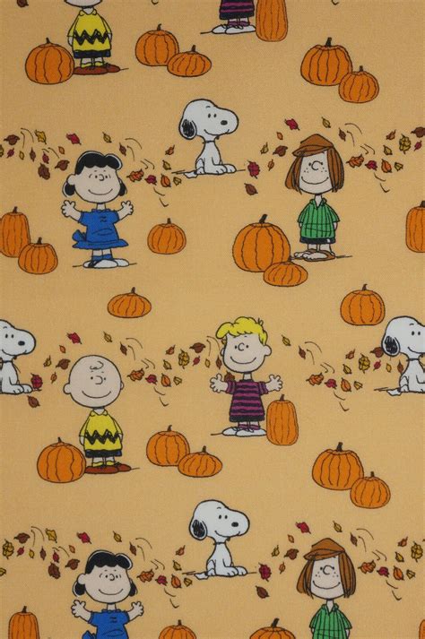 1 Yard Peanuts Pumpkin Patch Snoopy Fabric By Springs Creative 100